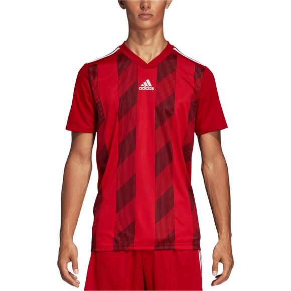 adidas | Shirts | Adidas Mens Striped 9 Soccer Jersey Red Nwt | Poshmark